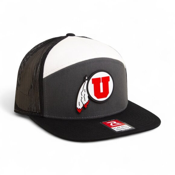 Nike | Accessories | Utah Utes 3d Flat Bill Trucker Hat Charcoal Black ...